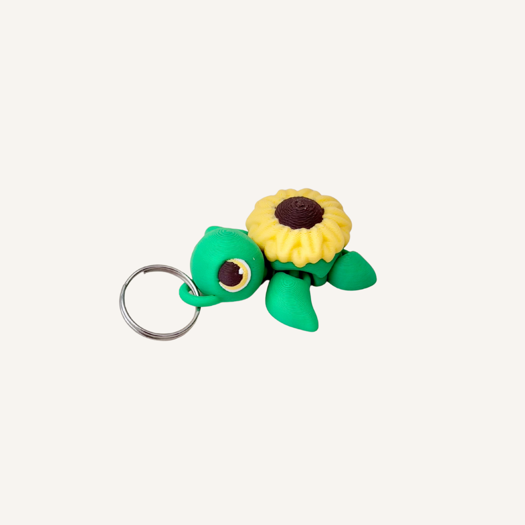 Sunflower Turtle – Flexi Fidgets Co.